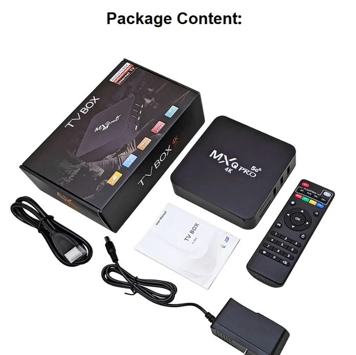 MXQ PRO Android Box Set Top Box Streaming Media Device – MDitSTORE ltd